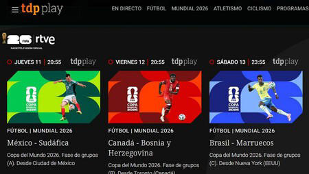 Llega Teledeporte Play, el portal de RTVE con nuevos canales en directo ...