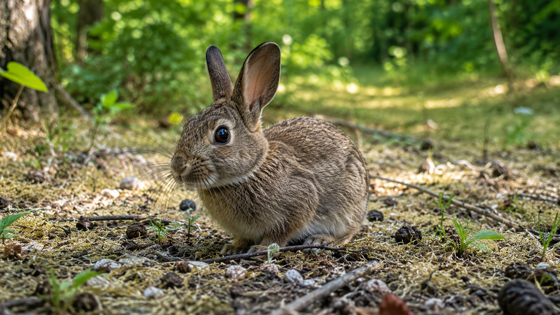 Our hidden camera revealed a forest moment we never expected