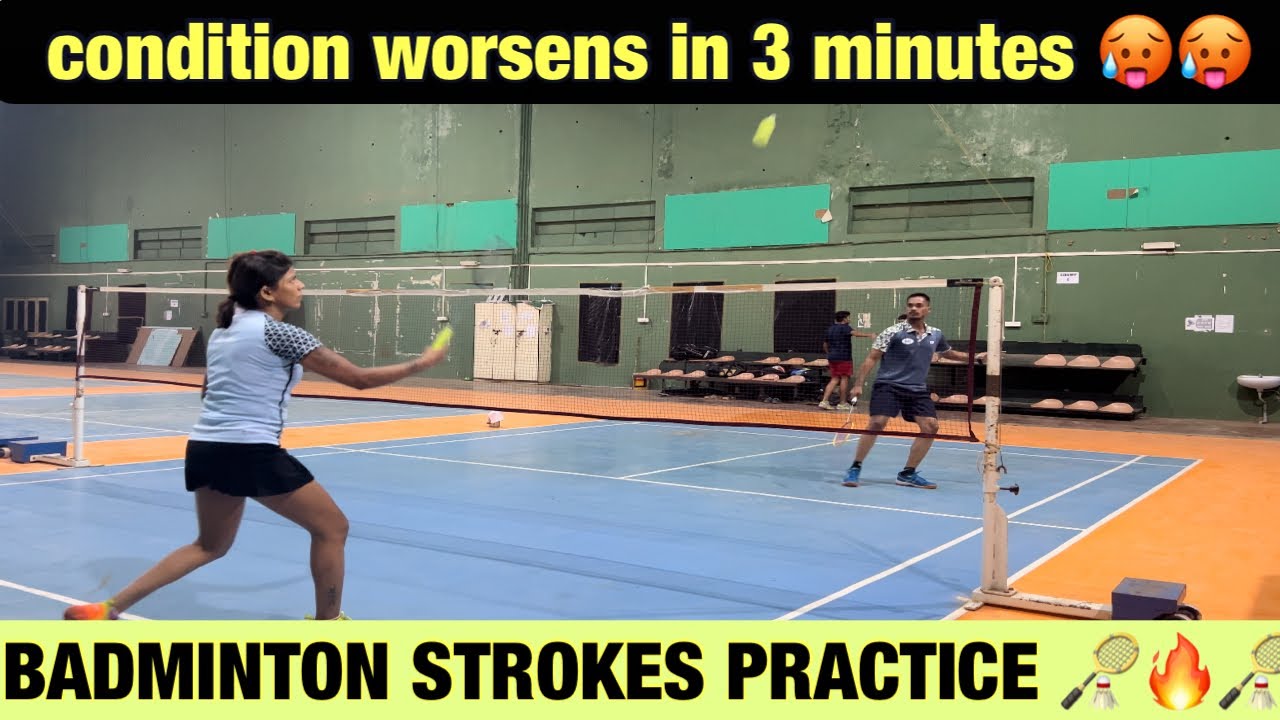 Badminton stroke practice 10 minutes daily drill