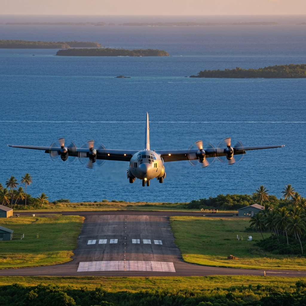 USAF C-130J Super Hercules: Rapid resupply for Pacific bases