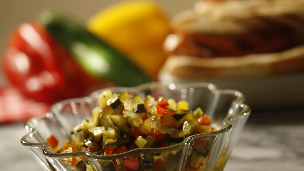 Master the art of homemade relish
