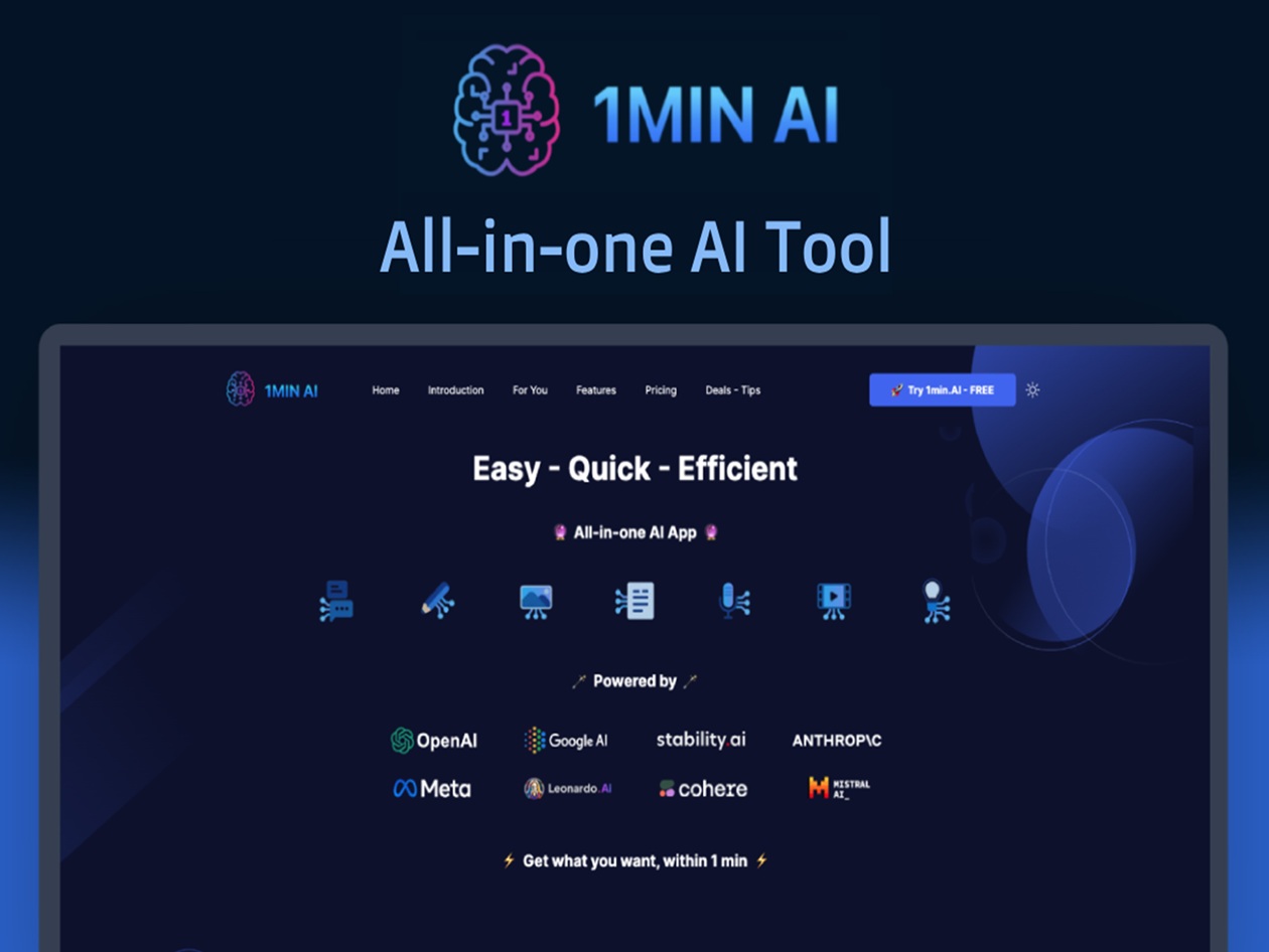 This $60 lifetime AI deal gives you one dashboard for writing, editing ...