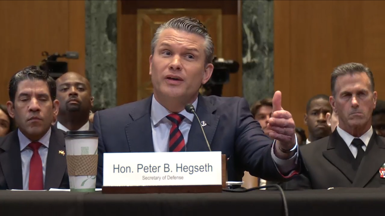 'You're spending hard-earned tax dollars': Hegseth turns red with anger ...