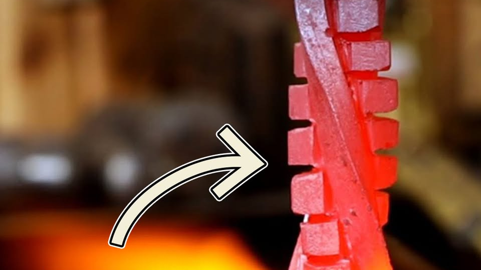 Forging Rubik’s Cube BBQ tools