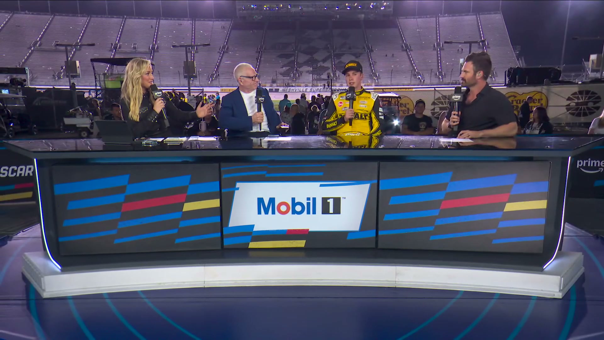 Bell proud of his speed, team after P2 Nashville finish
