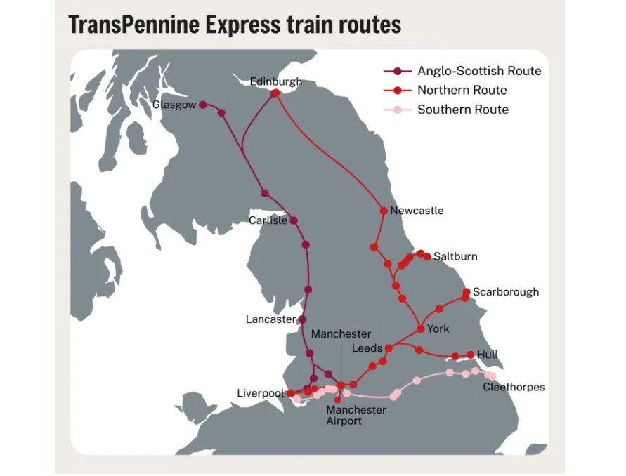 The rail routes to and from Leeds set to benefit from major train Wi-Fi ...