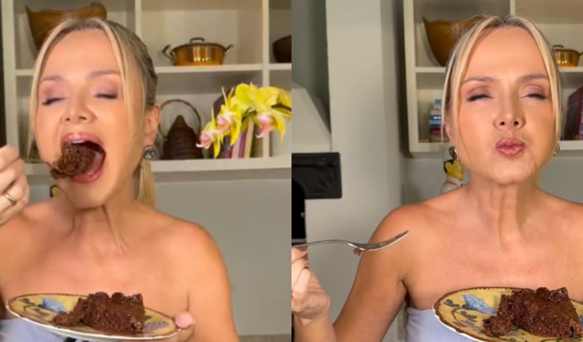 Bolo de chocolate é bom, mas essa versão crocante da Eliana é ainda ...