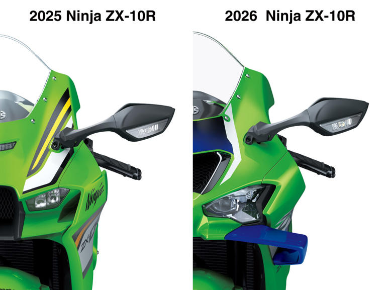 カワサキ新型「Ninja ZX-10R」発表 大型ウイングレットで戦闘力向上