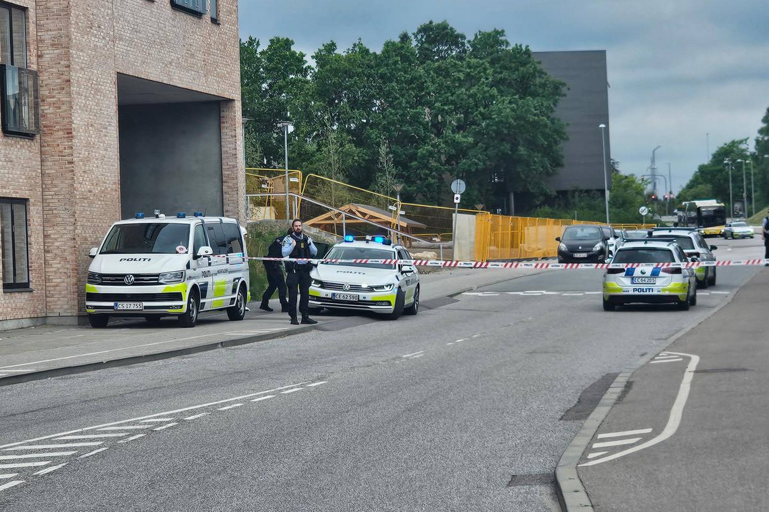 Person stukket ned i Aarhus V