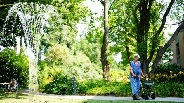 21 Alten- und Pflegeheime bekommen Hitzeschutz