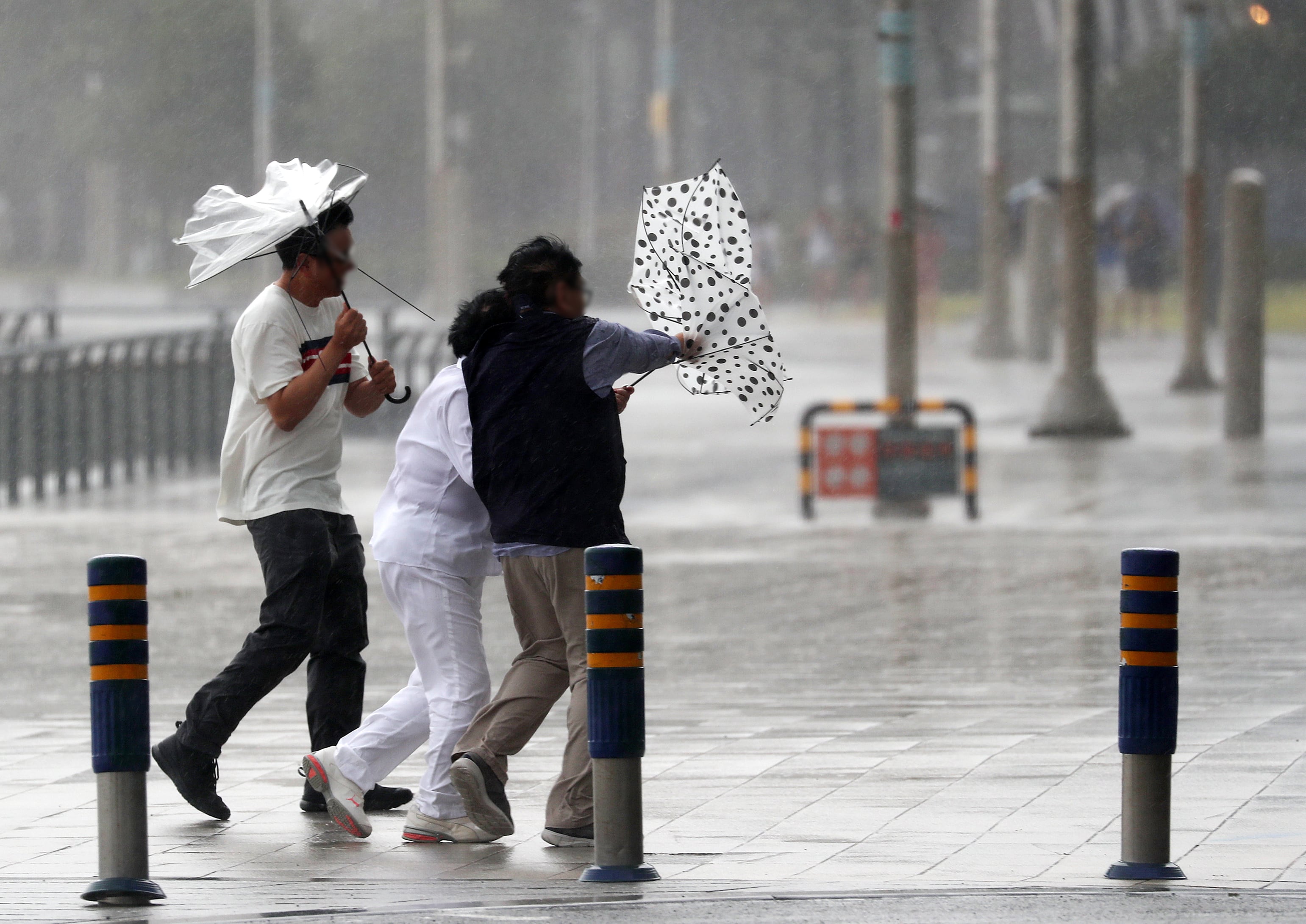 Typhoon Jangmi brings heavy rain, heatwave to South Korea