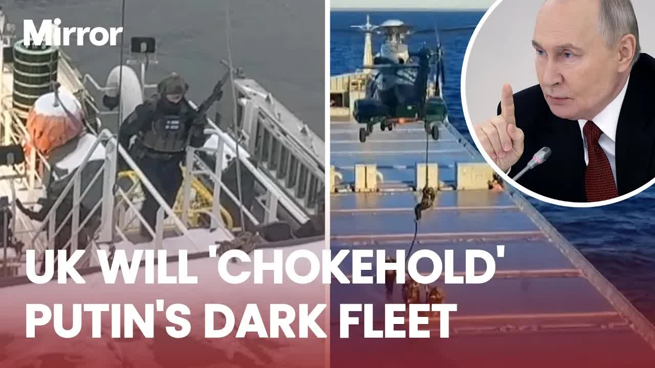 UK will 'chokehold' Putin's war machine by targeting Russia's shadow ...