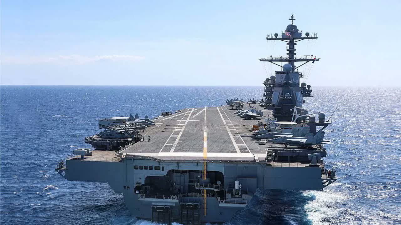 Inside the maiden deployment of America's most powerful warship