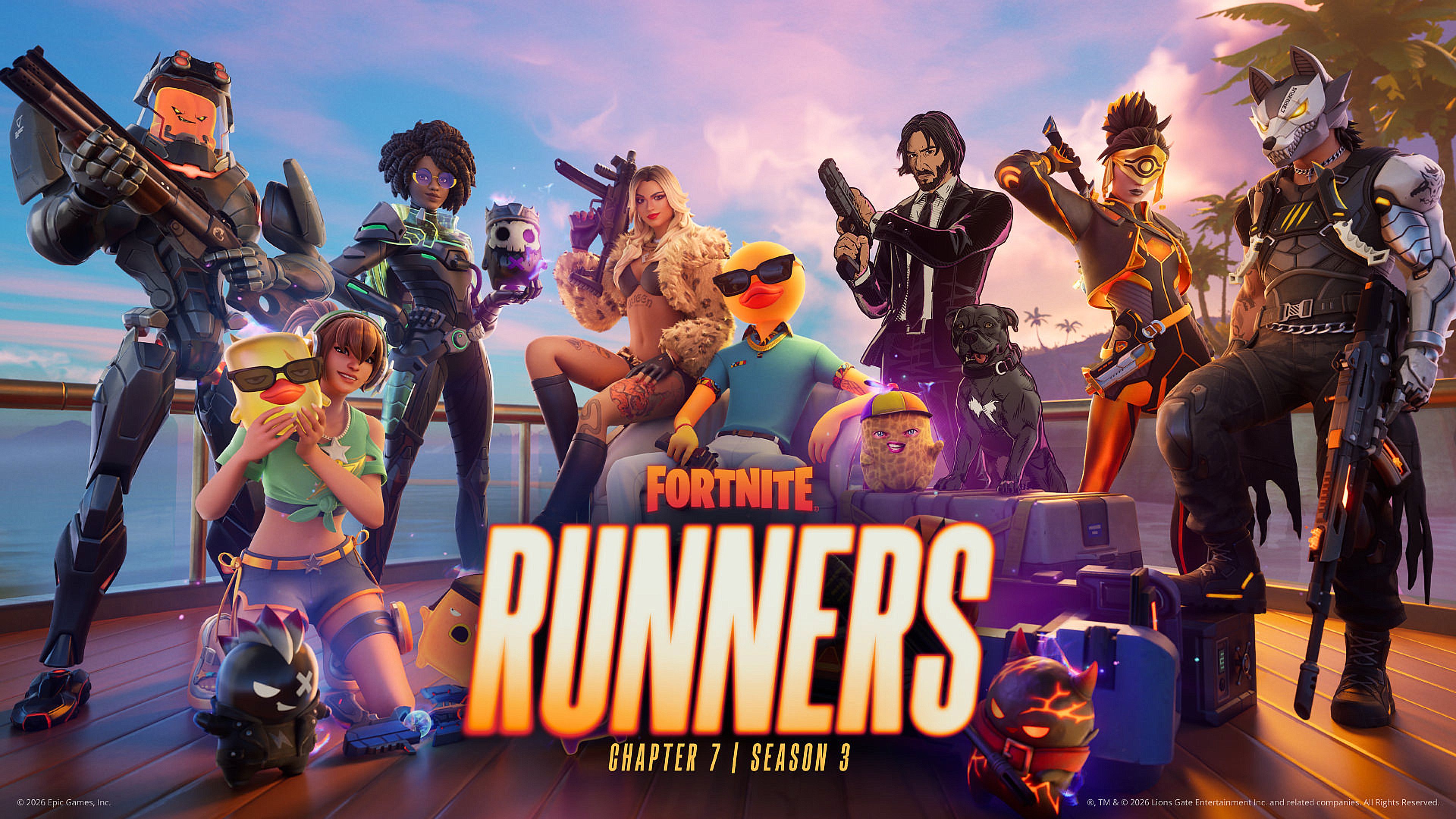 When does Fortnite chapter 7 season 3 start?
