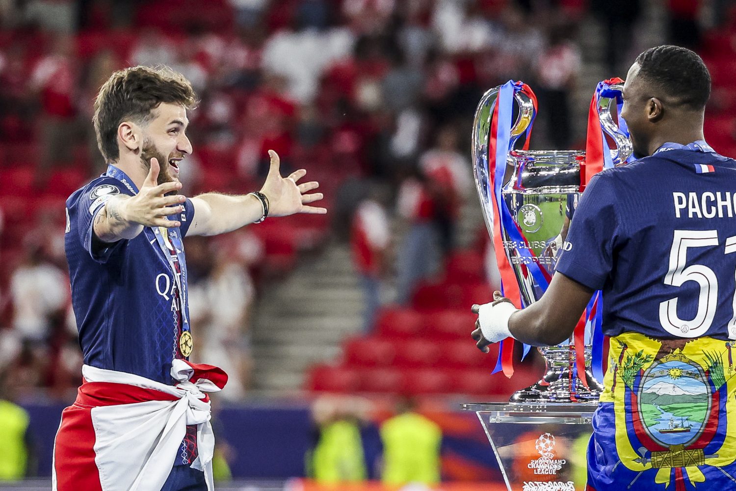 PSG vs Arsenal – Kvaratskhelia lets loose after the historic victory