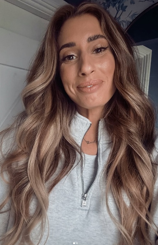 Stacey Solomon has added this Garnier SPF50 glow product to her make-up ...