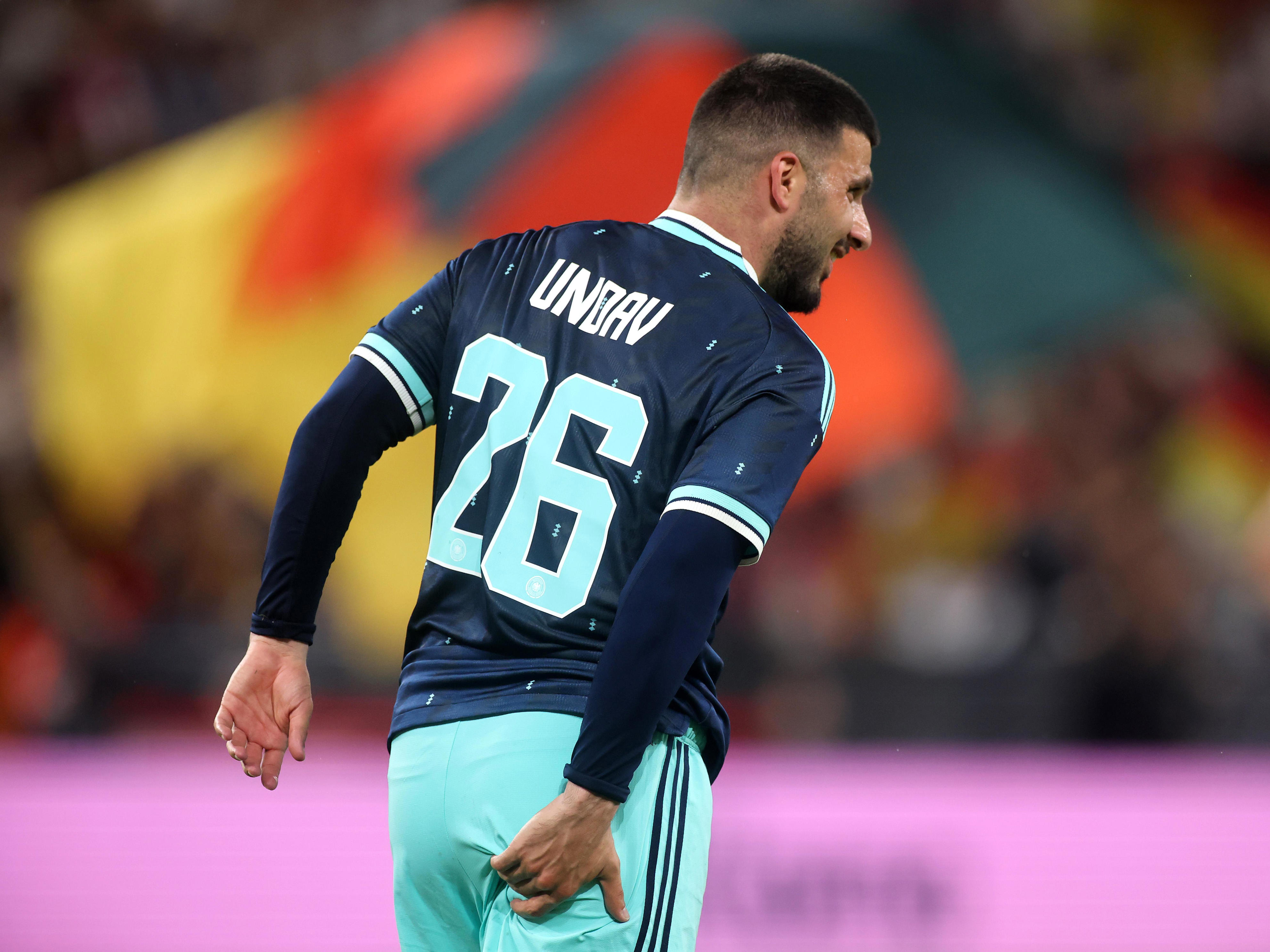 Is Deniz Undav the answer at striker for Germany?