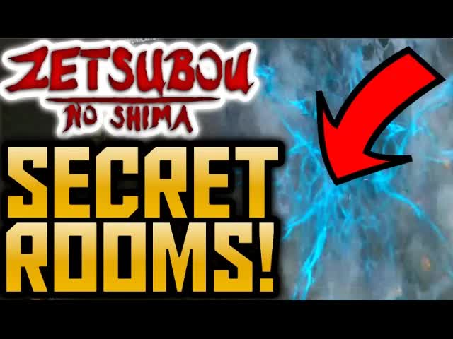 Zetsubou no Shima all secret rooms found! BO3 Easter egg steps! (Black ...