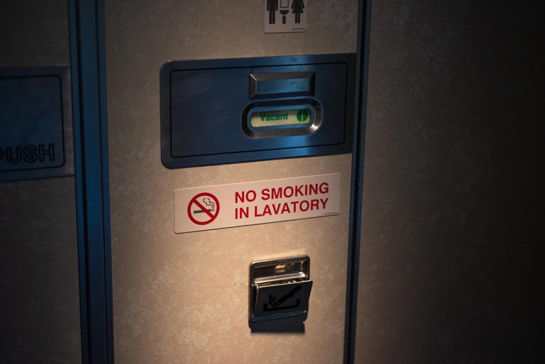 I just learned why planes have ashtrays even though smoking's banned