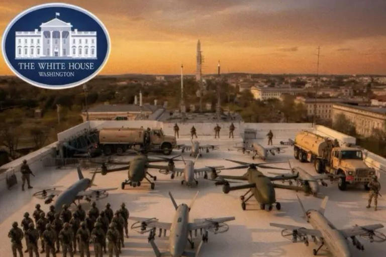 Trump demands futuristic drone fortress to stop 'death and destruction ...
