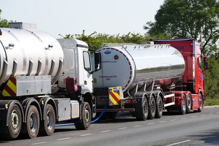 The areas where thousands face water shortages in record heatwave