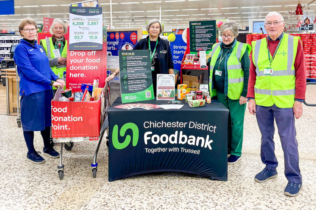 Chichester Foodbank: Volunteers' Week: celebrating the heart of our ...