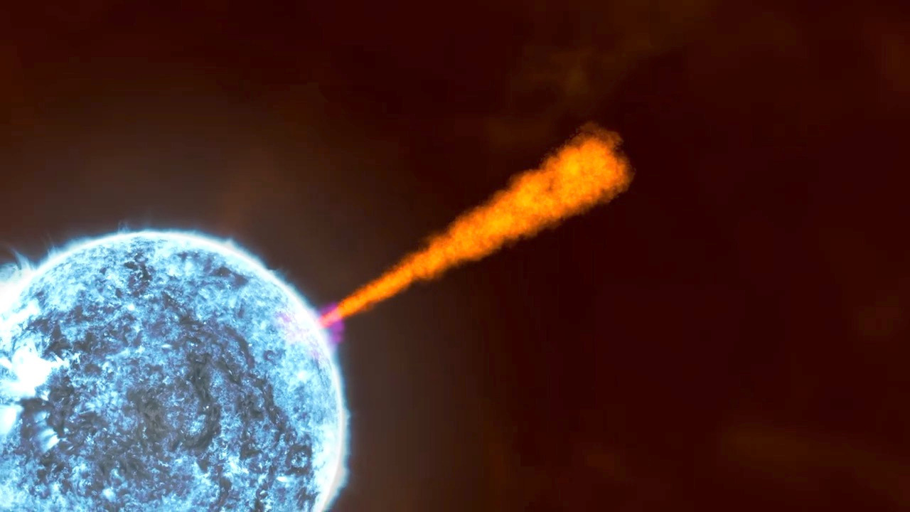 Astronomers witness star's death and birth of a black hole, brightest ...