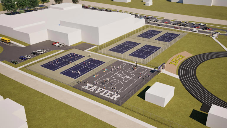 Xavier Middle School to begin $2 million outdoor improvements