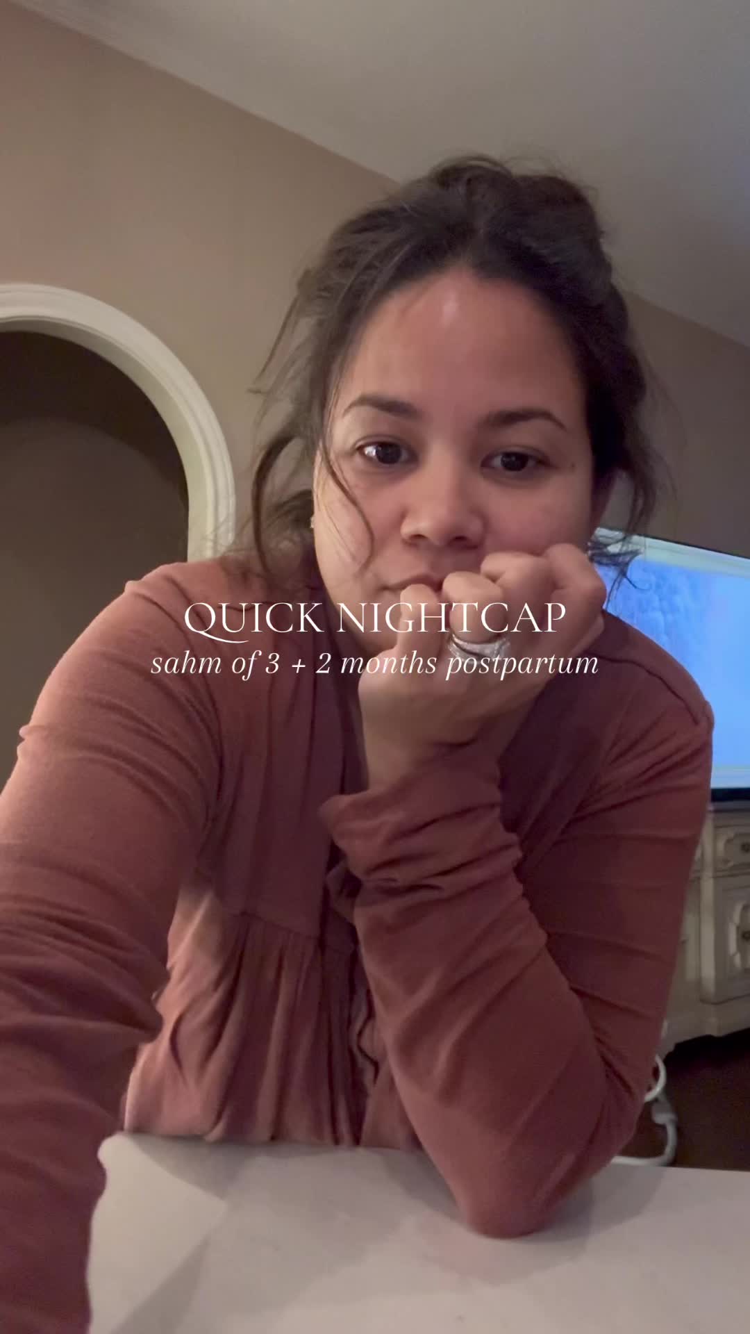 A quick postpartum nighttime vlog, tidying laundry and the kitchen ...