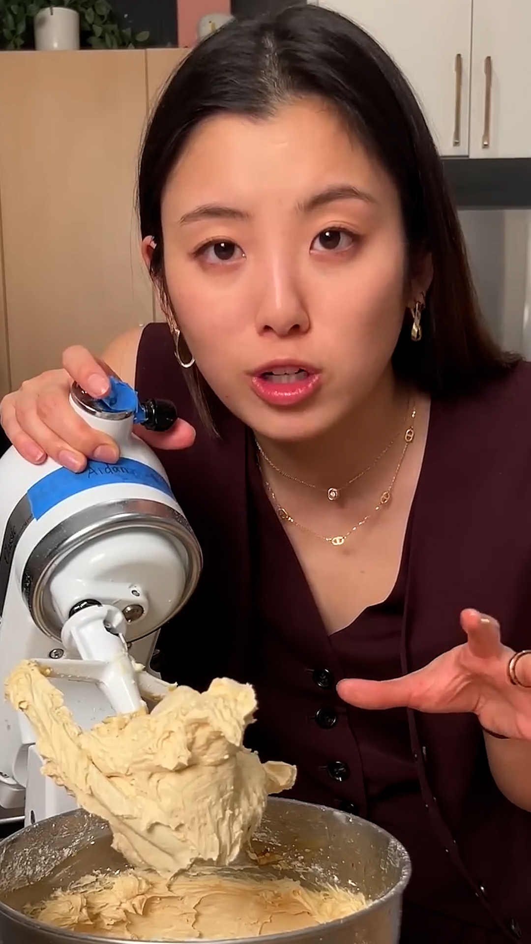 Making the perfect frosting for my cake picnic entry
