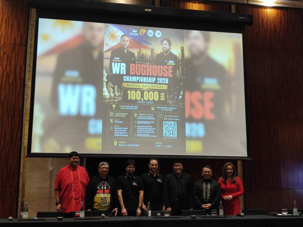 World No. 2 Nakamura wows Manila crowd at WR Bughouse Championship