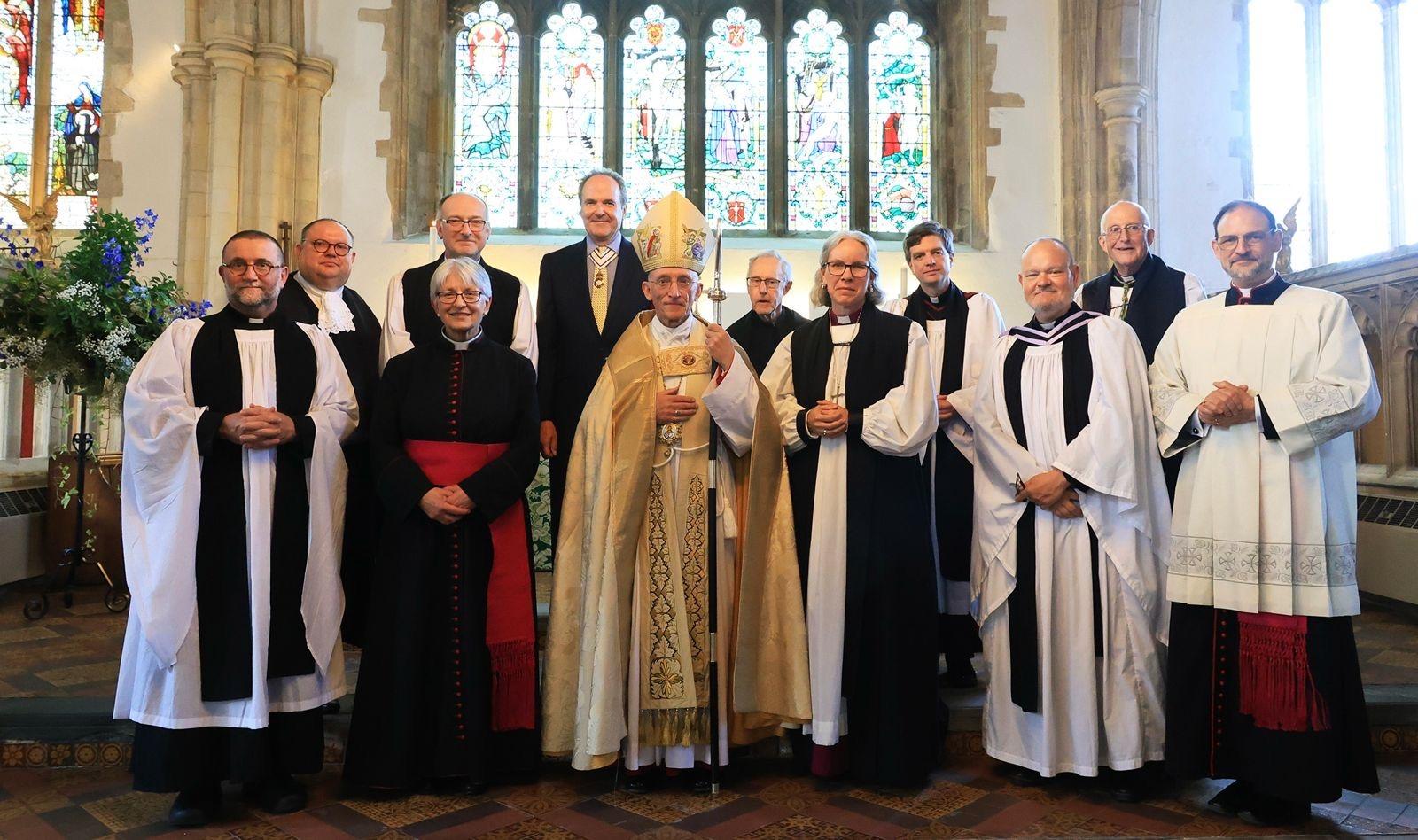 Bishop of Chichester says final farewell at historic Sussex church