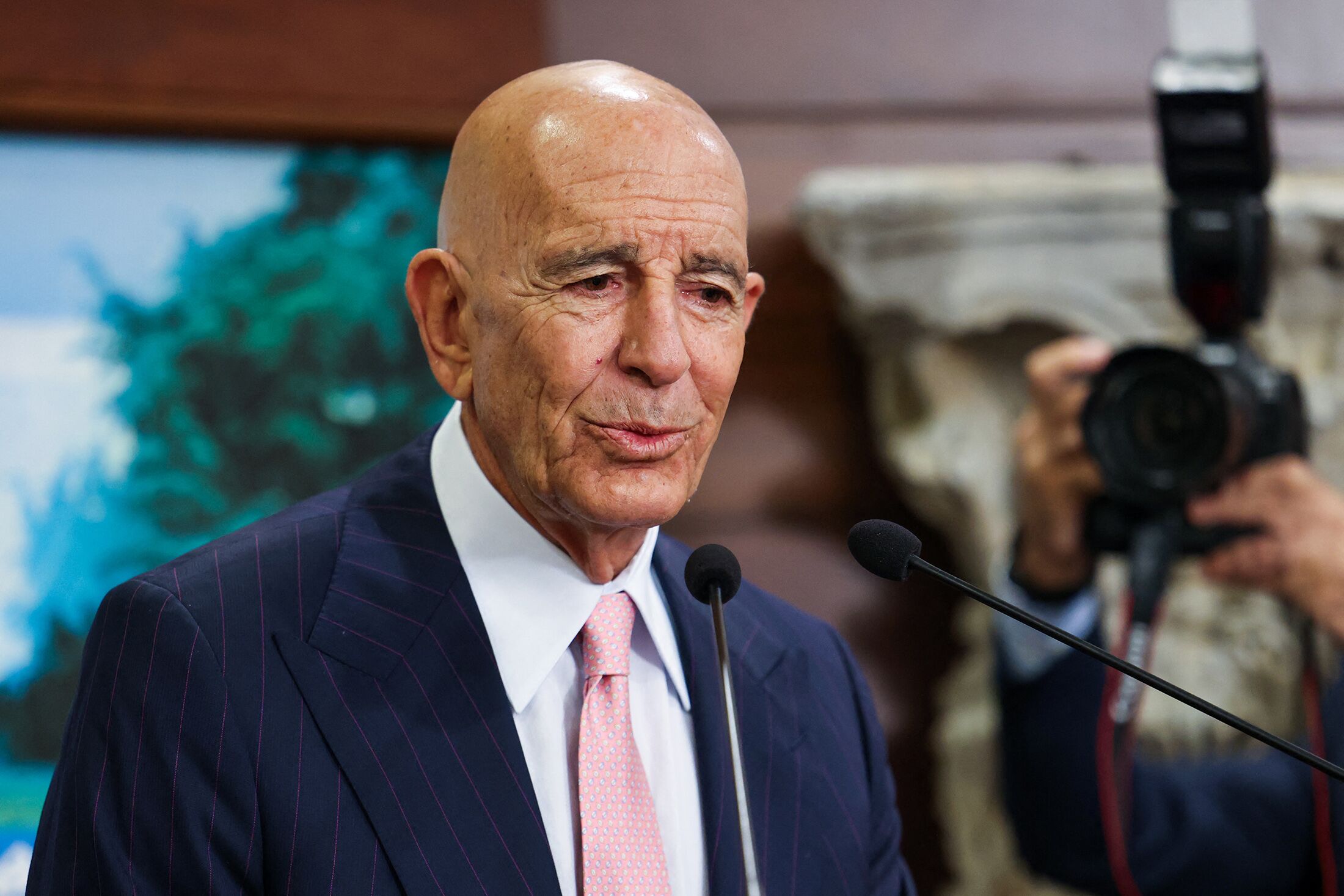 Trump adds Iraq to special envoy Tom Barrack’s role in Syria