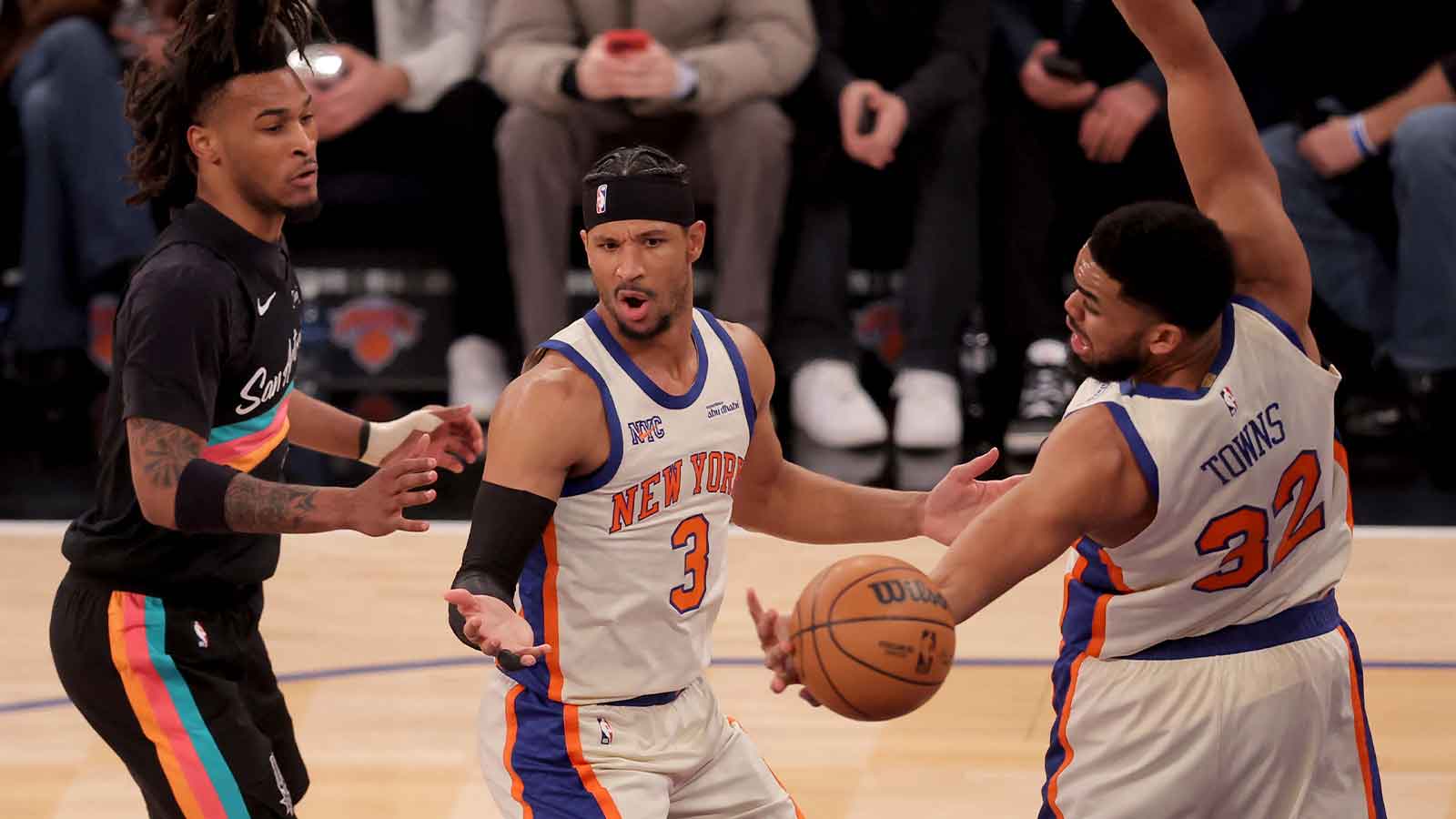 Knicks’ Josh Hart hilariously downplays NBA Cup lesson vs. Spurs