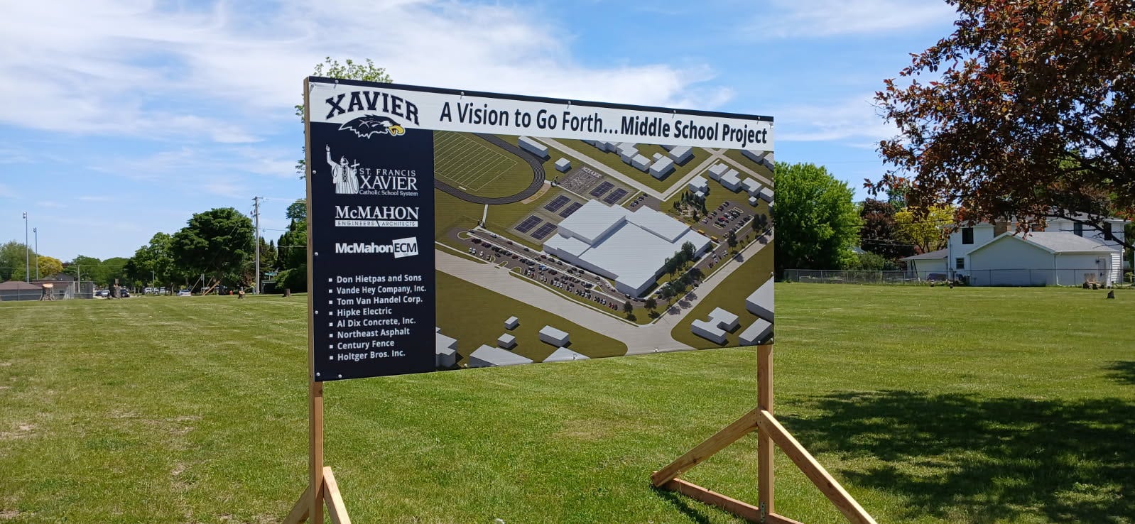 Xavier Middle School to begin $2 million outdoor improvements