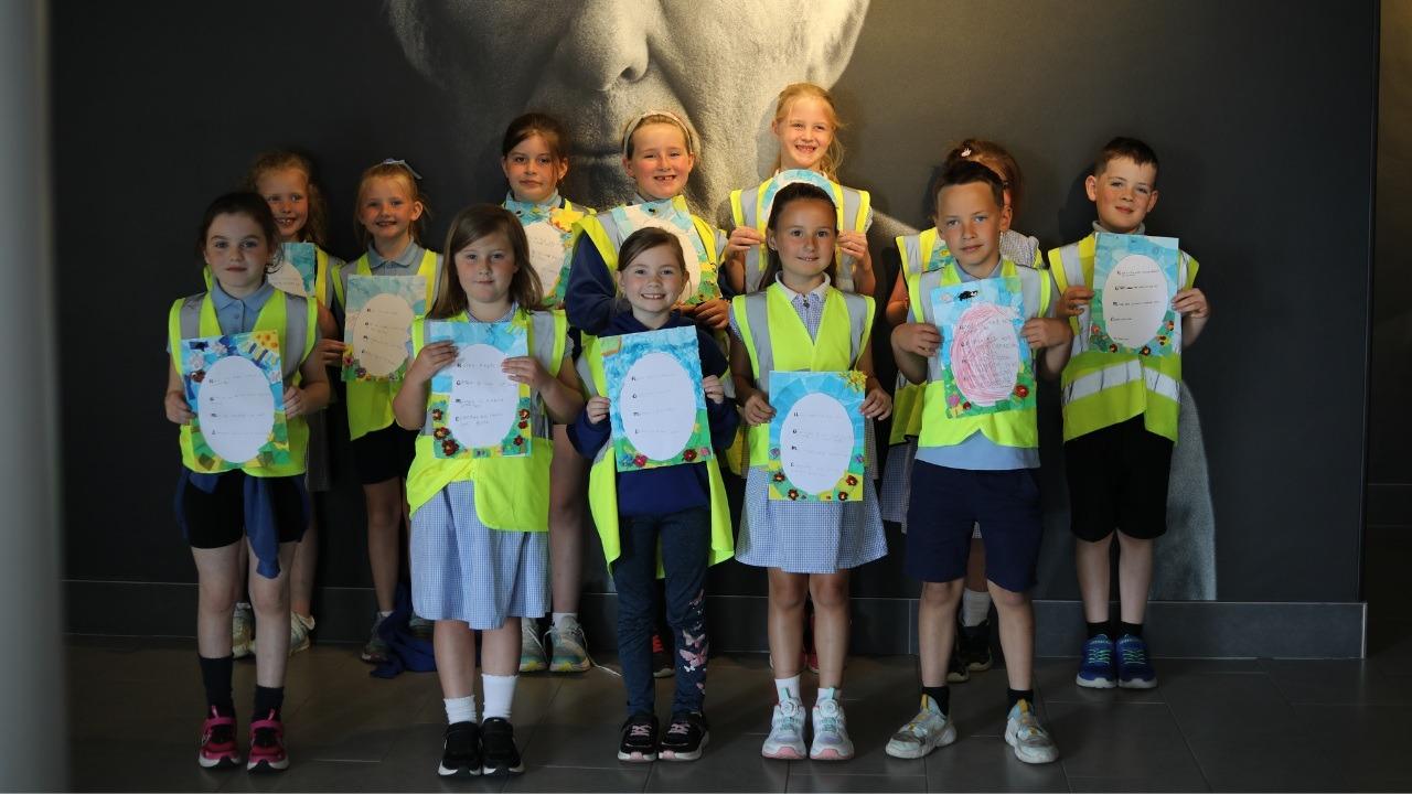 Pictures from Bellaghy Primary School's visit to Seamus Heaney ...
