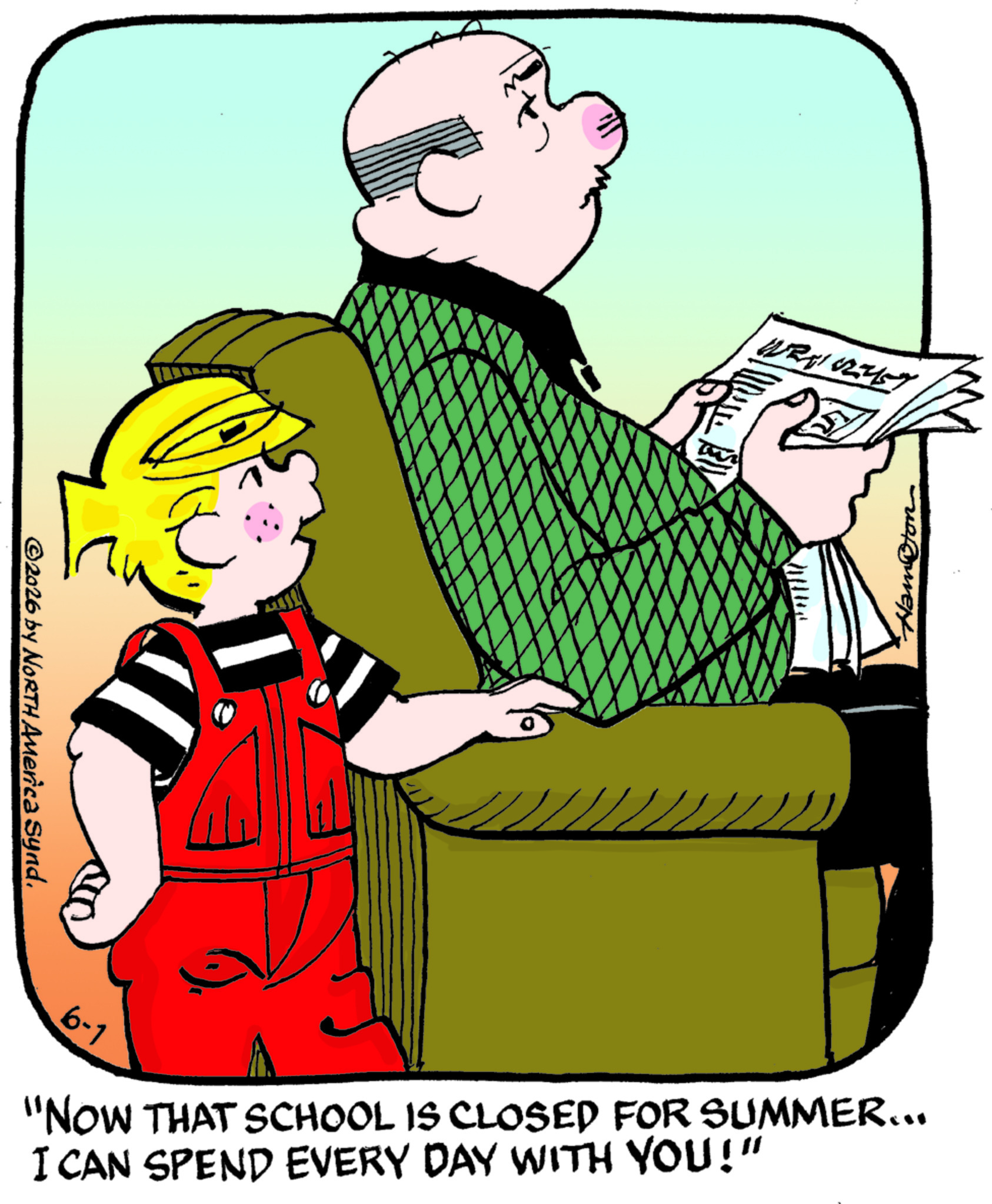 Dennis the Menace by H Ketcham, M Hamilton & R Ferdinand