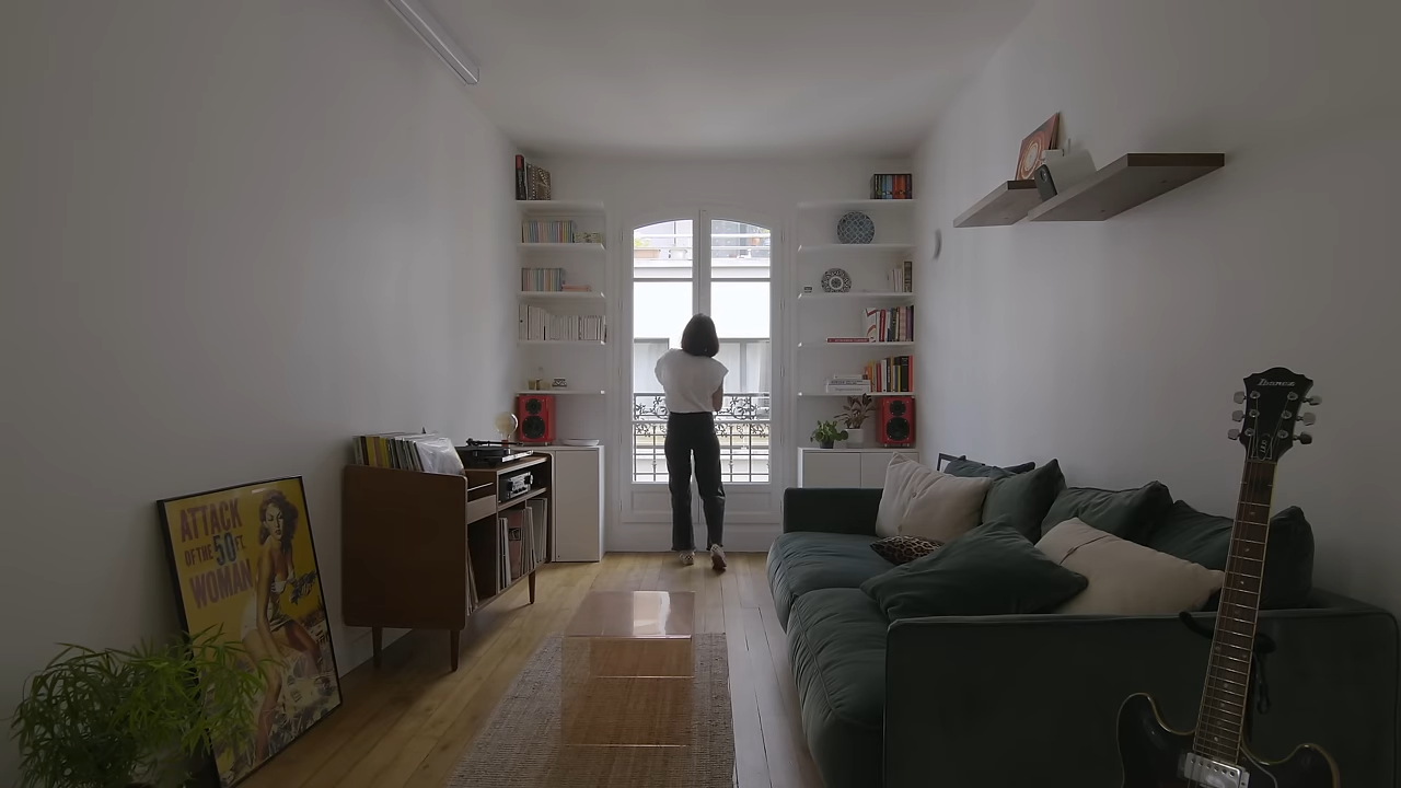 He walked into a narrow Paris home - then he saw this