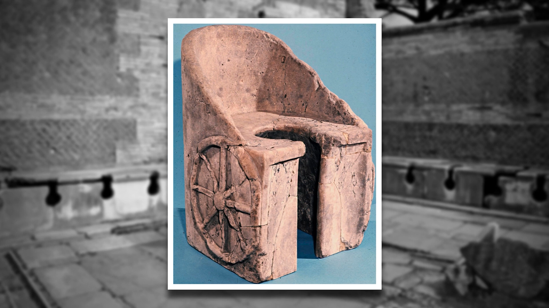 The Pope’s ancient Roman toilet and the scandalous legend behind it