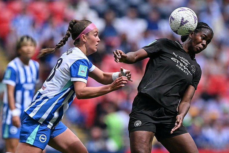 In pictures: Brighton take on Manchester City in the Women's FA Cup ...