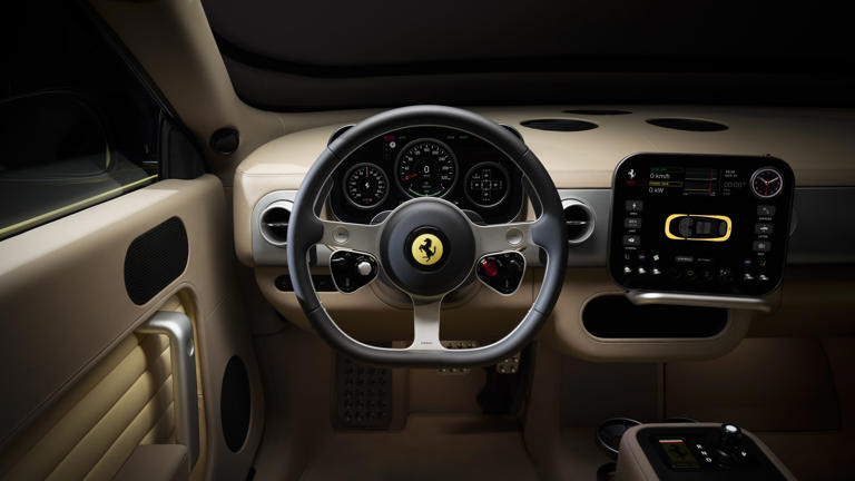 Ferrari首款全電動超跑Luce面世 | 與Jony Ive聯手打造四門五座新篇章