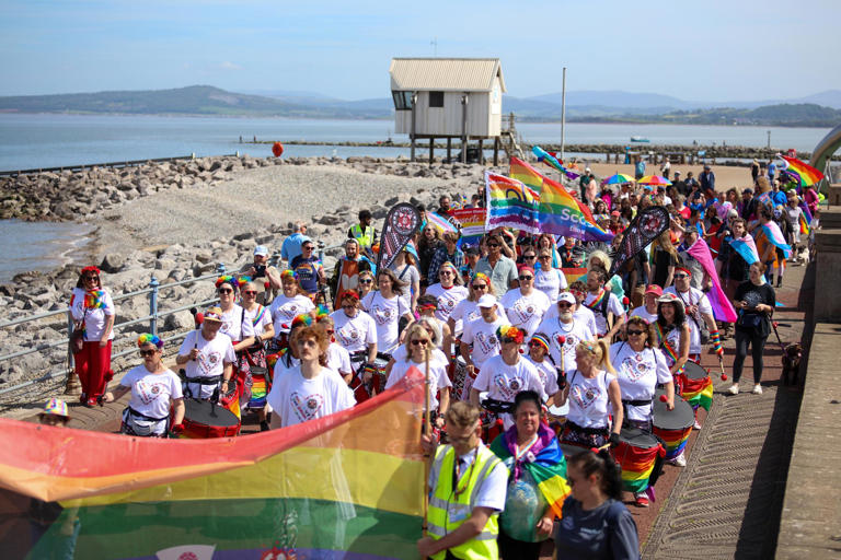 More fabulous pictures of Morecambe's colourful Pride festival