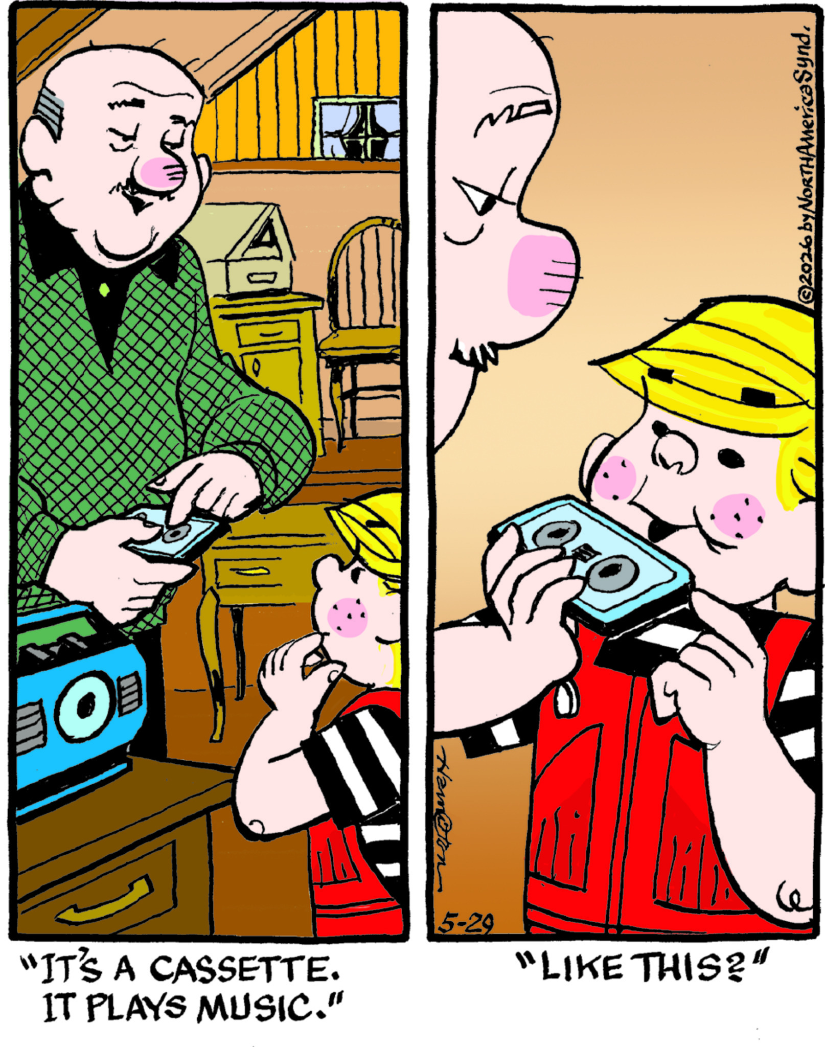 Dennis the Menace by H Ketcham, M Hamilton & R Ferdinand