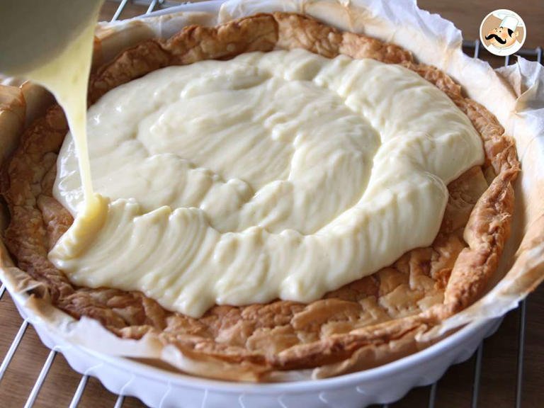 Tasty blueberry tart