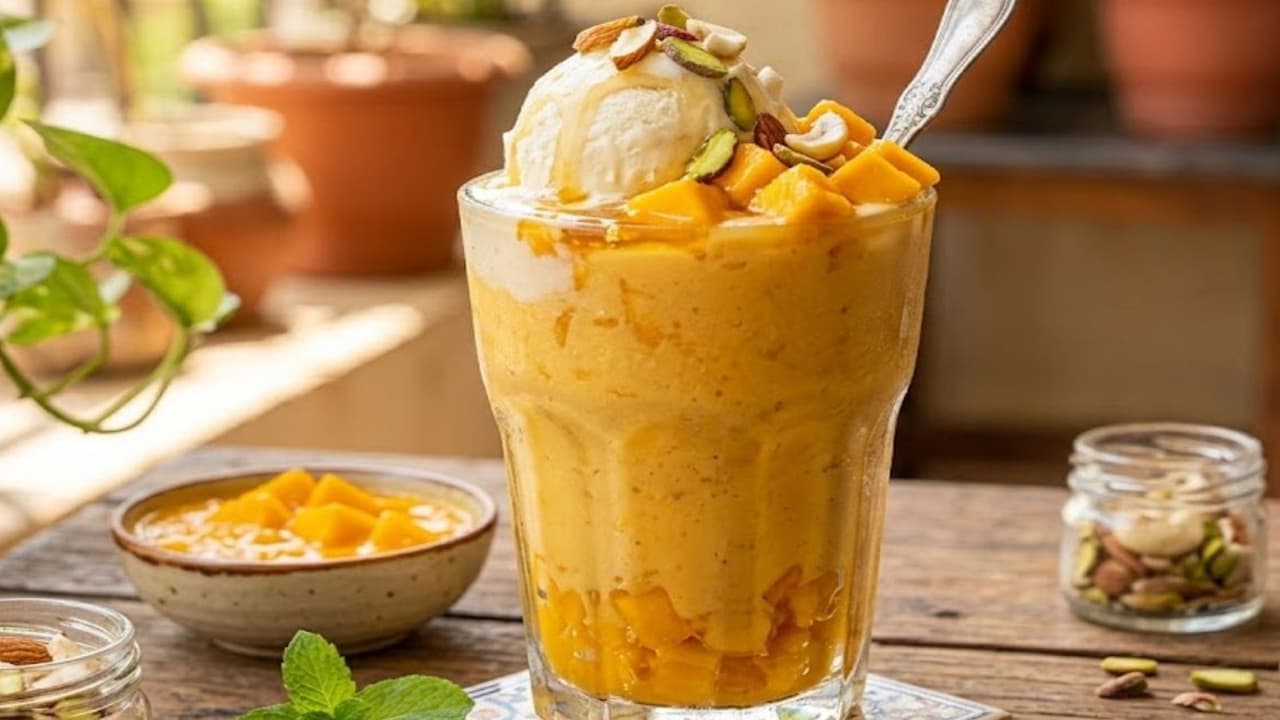 Mango recipe: Make this rich shahi mango drink at home in just 5 minutes!