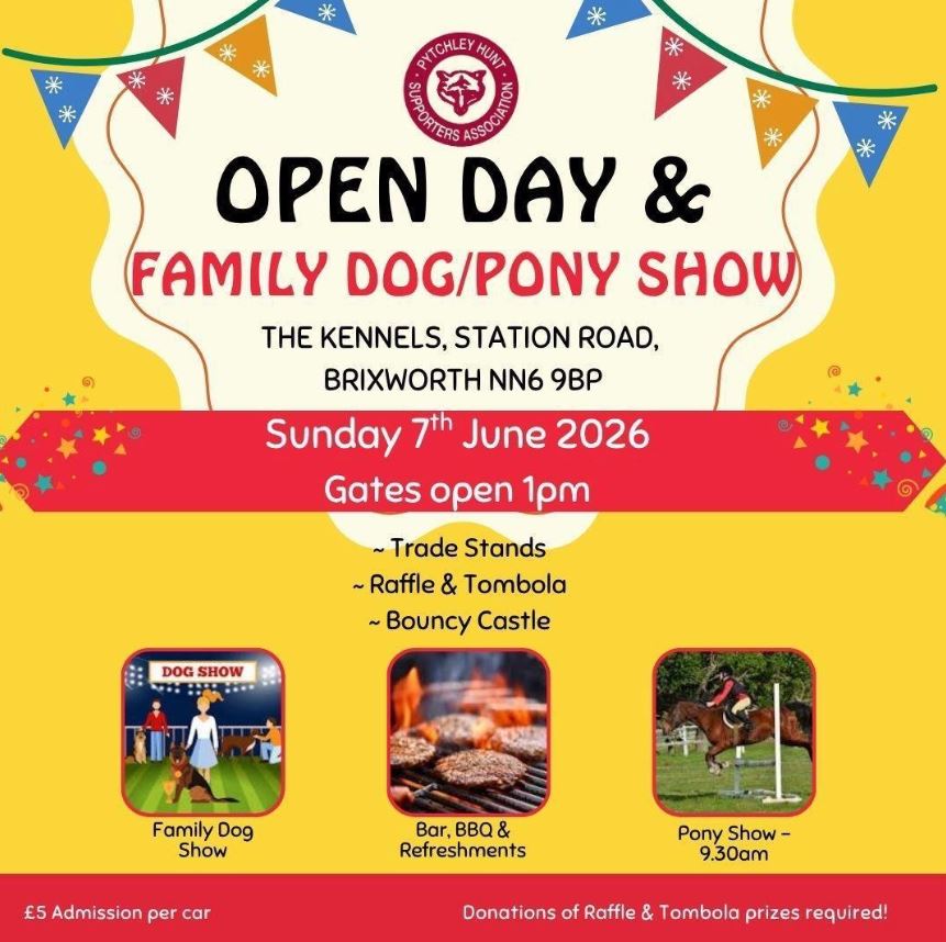 Family open day and dog and pony show to be held at Brixworth