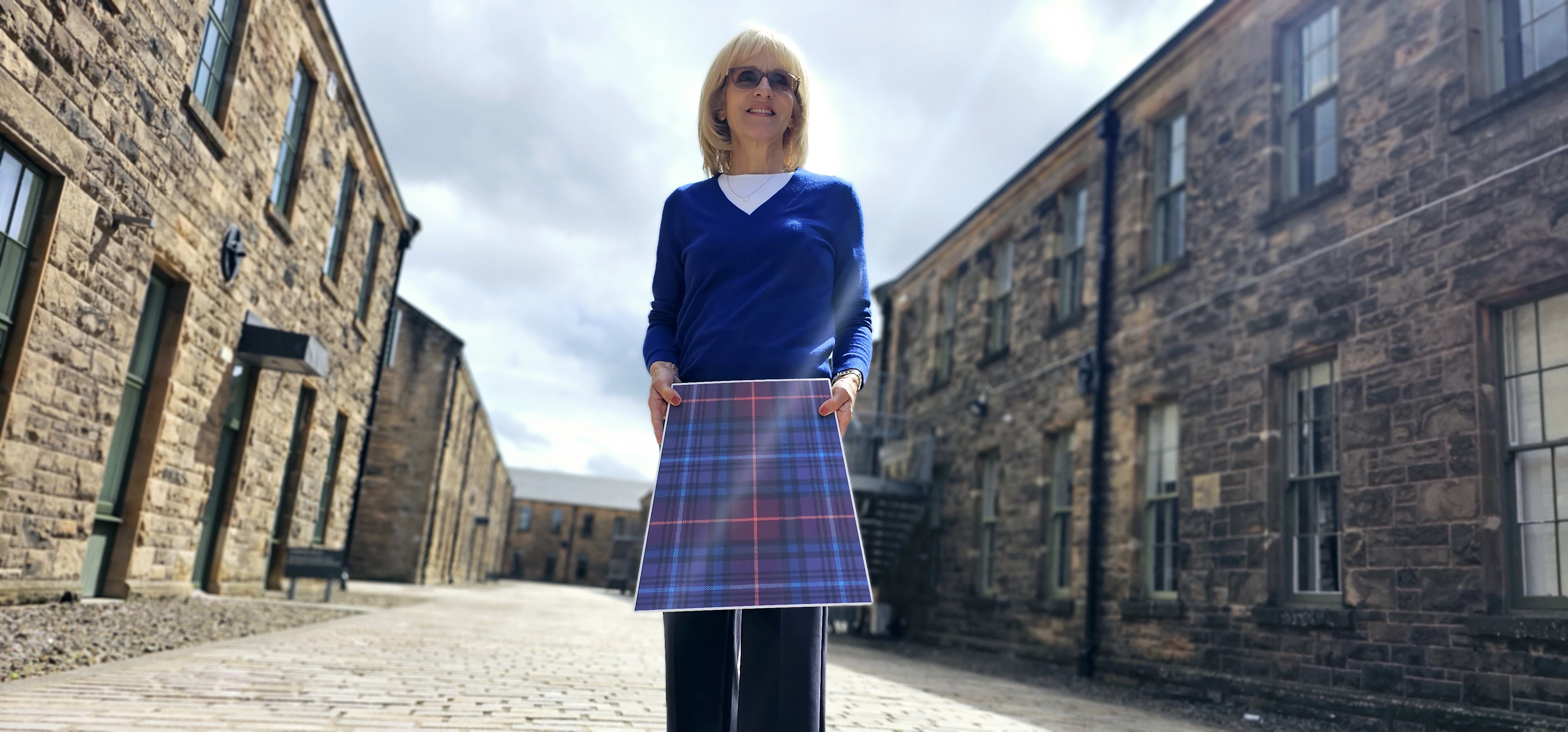 Dyslexia tartan will be a world first
