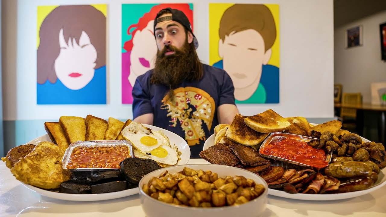 Breakfast Club’s unbeaten 50 item fry up challenge | COB Ep.199 ...