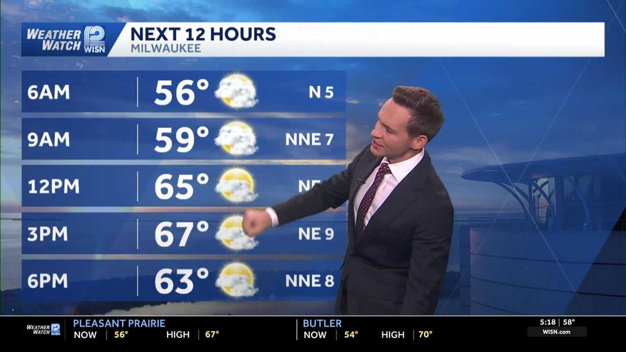 Warming trend ahead across southeast Wisconsin