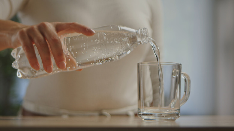 Can I water plants using sparkling water?